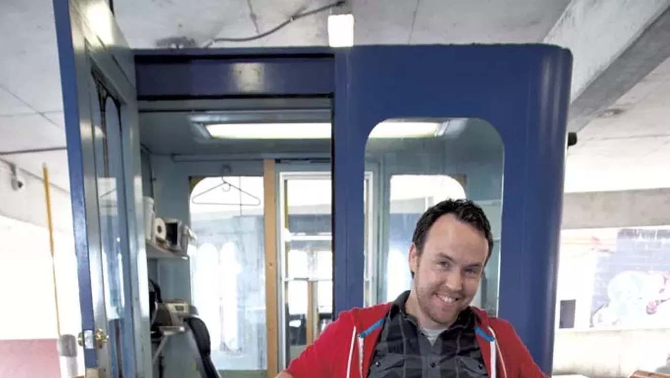 Work: Parking Lot Attendant Chris Farnsworth | Seven Days Vermont