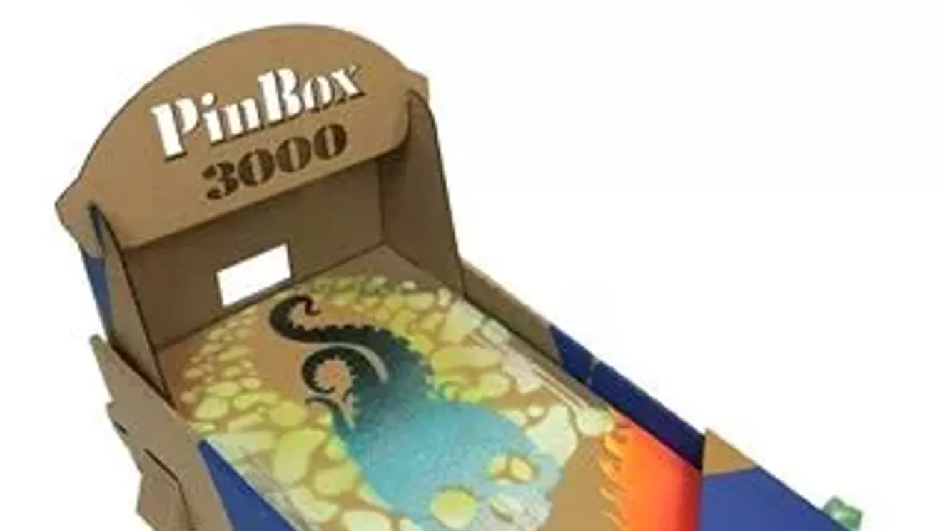 A Cardboard Pinball Machine Makes Its Entrance at Tilt | Live Culture