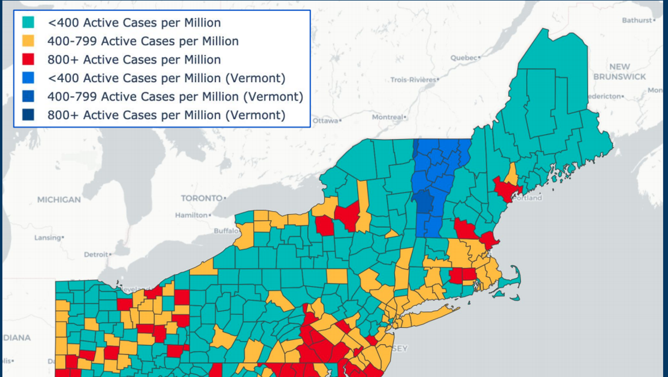 Vermont Eases Travel Restrictions With Seven More States | Off Message